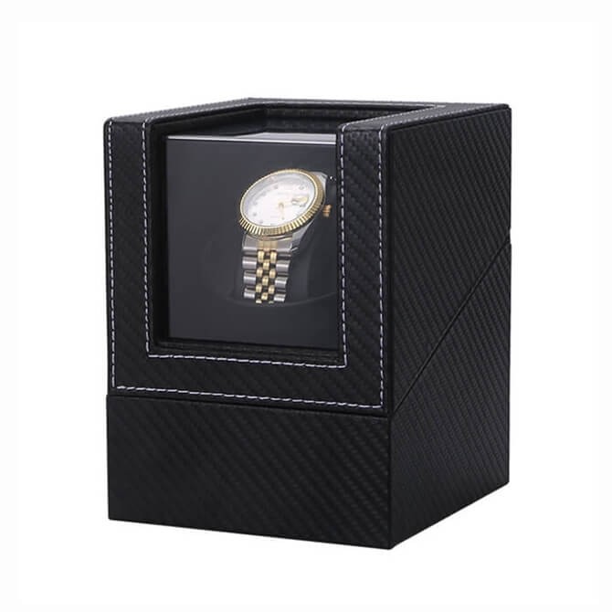 Single Automatic Watch Winder with Adjustable Watch Pillow | JQUEEN