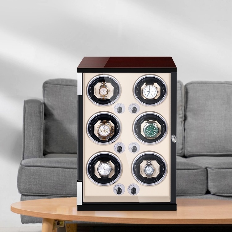 Newly Upgraded Vertical Six piece Automatic Watch Rocker | JQUEEN