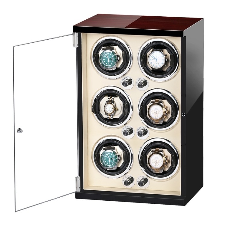 Newly Upgraded Vertical Six piece Automatic Watch Rocker | JQUEEN
