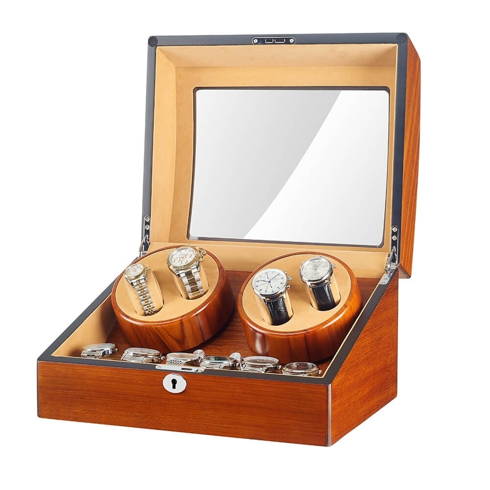 Multiple Watch Winder with 6 storages - Mandshurica | JQUEEN